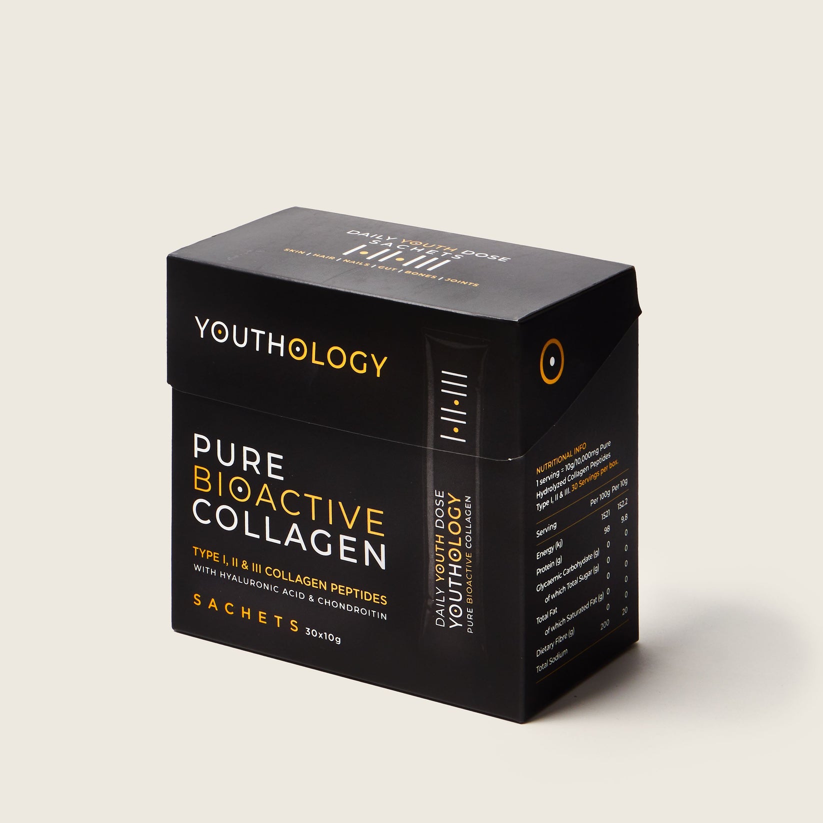 Youthology Collagen Sachets: 30-Day Supply for Health On-the-Go ...